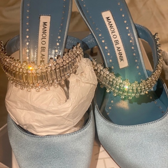 Manolo Blahnik | Shoes | Authentic Manolo Blahnik Lutara Mules | Poshmark